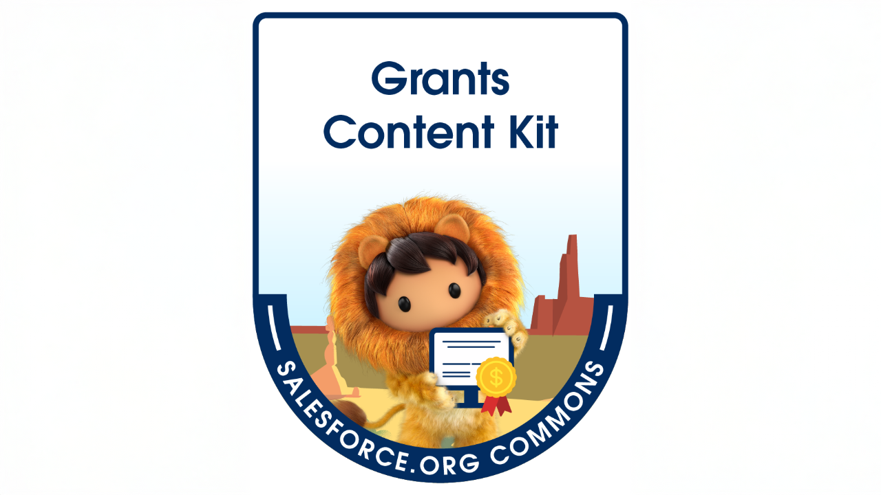Grants Content Kit | Salesforce AppExchange