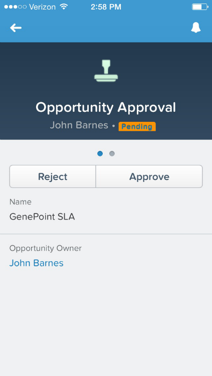 Approval Request