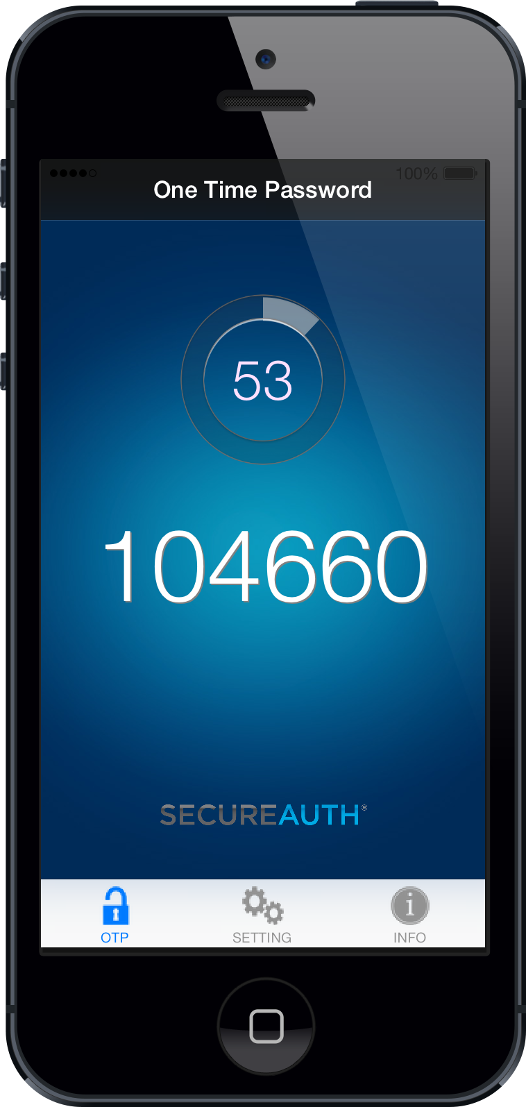 secureauth idp mobile oath token
