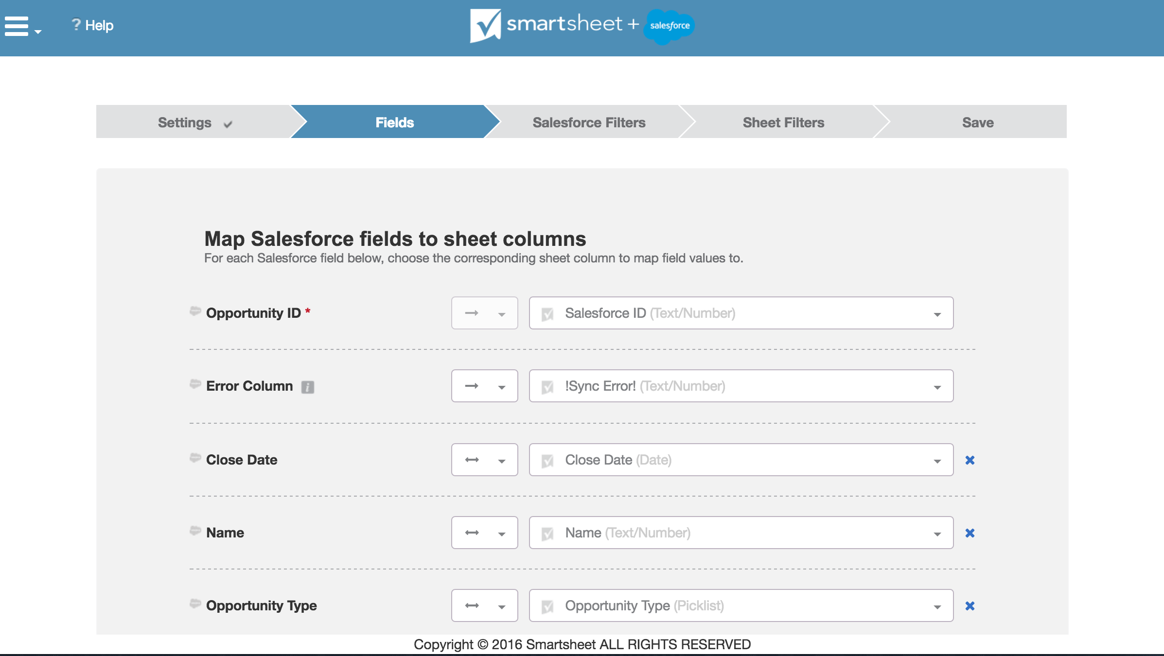 Smartsheet for Salesforce: Collaboration across the Enterprise
