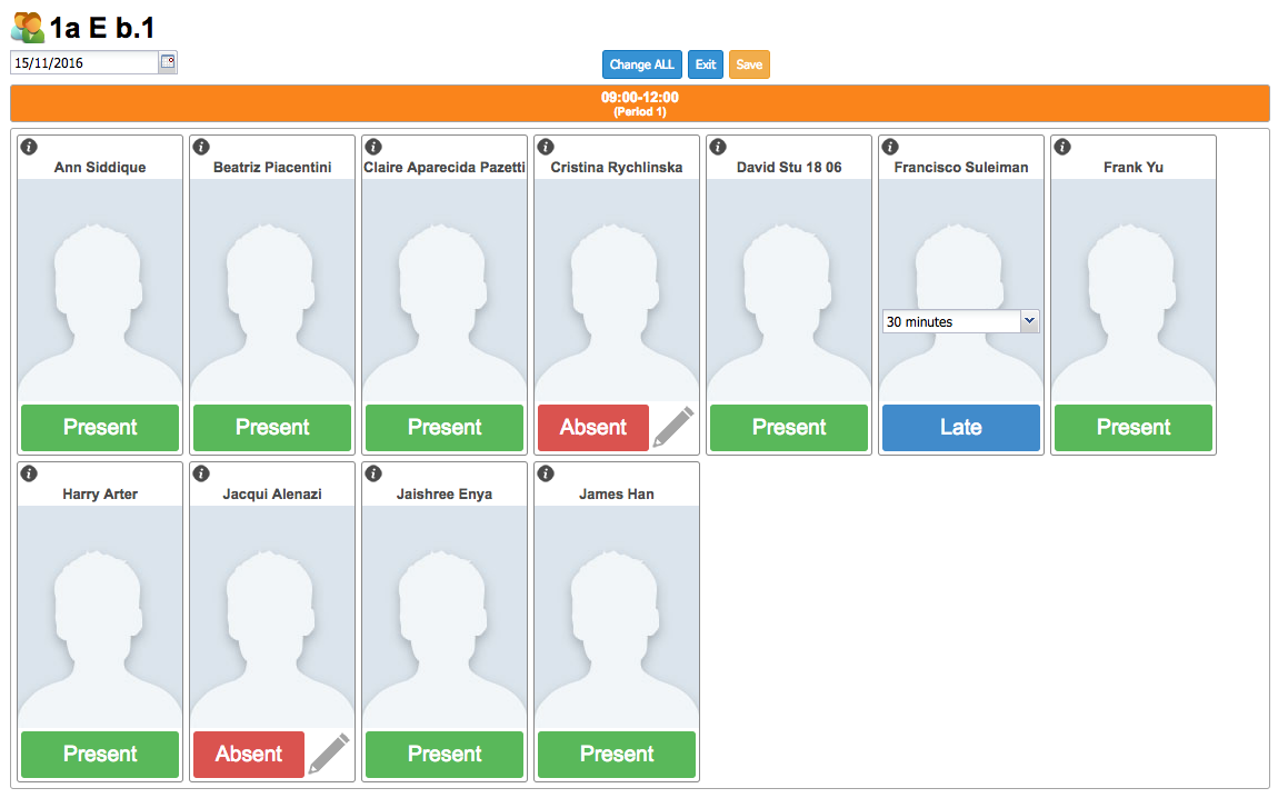 teacher portal for attendance learner plans and progress