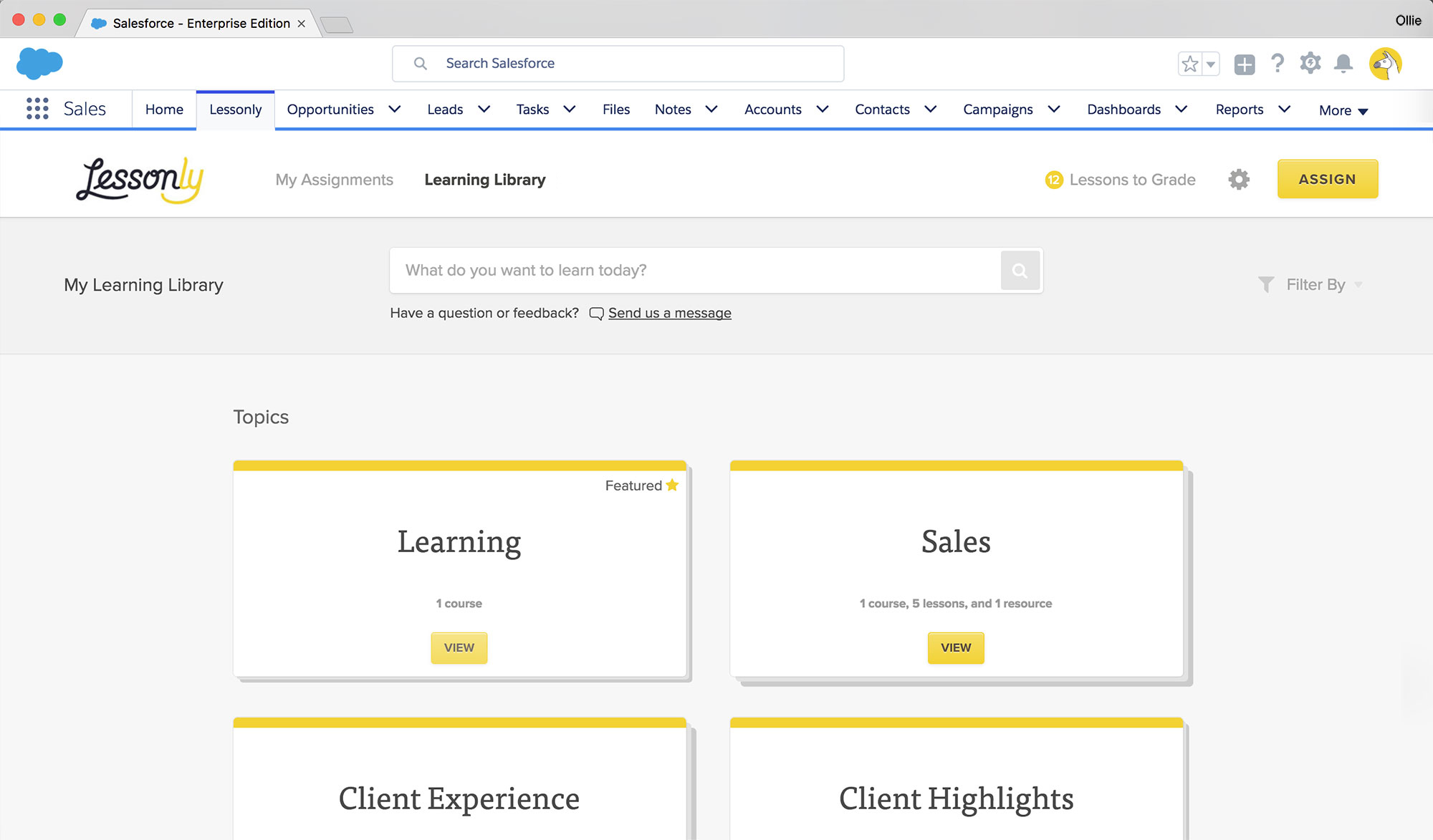 the lessonly learning library brings enablement and team learning ...