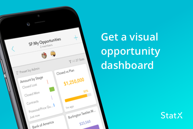 get a visual opportunity dashboard