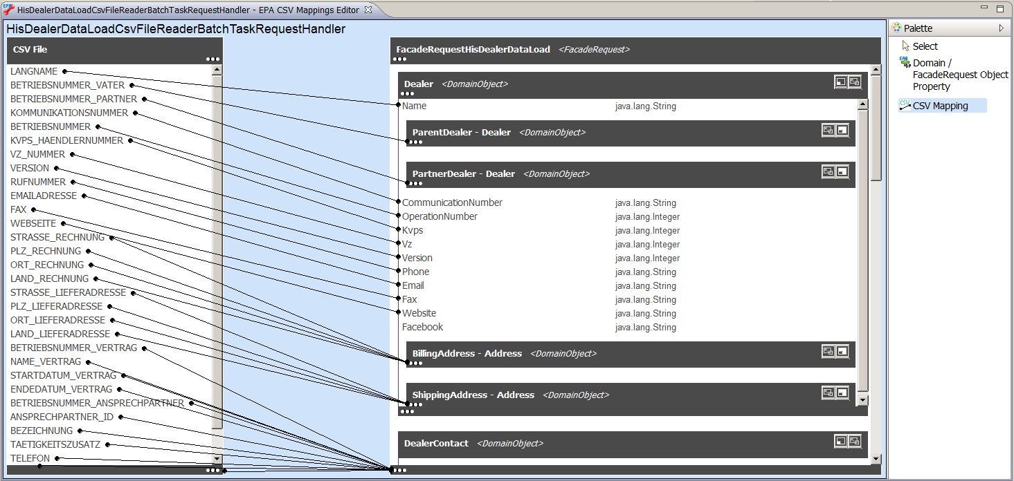 define your attribute mappings
