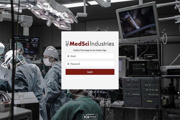 view surgical cases by list or calendar and view all details of each ...