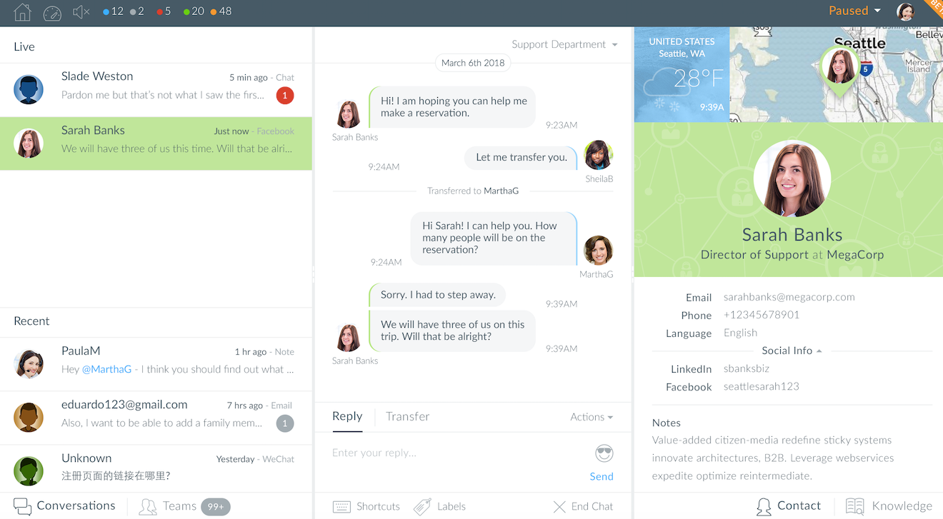 our online hub provides a central location for agents to communicate ...