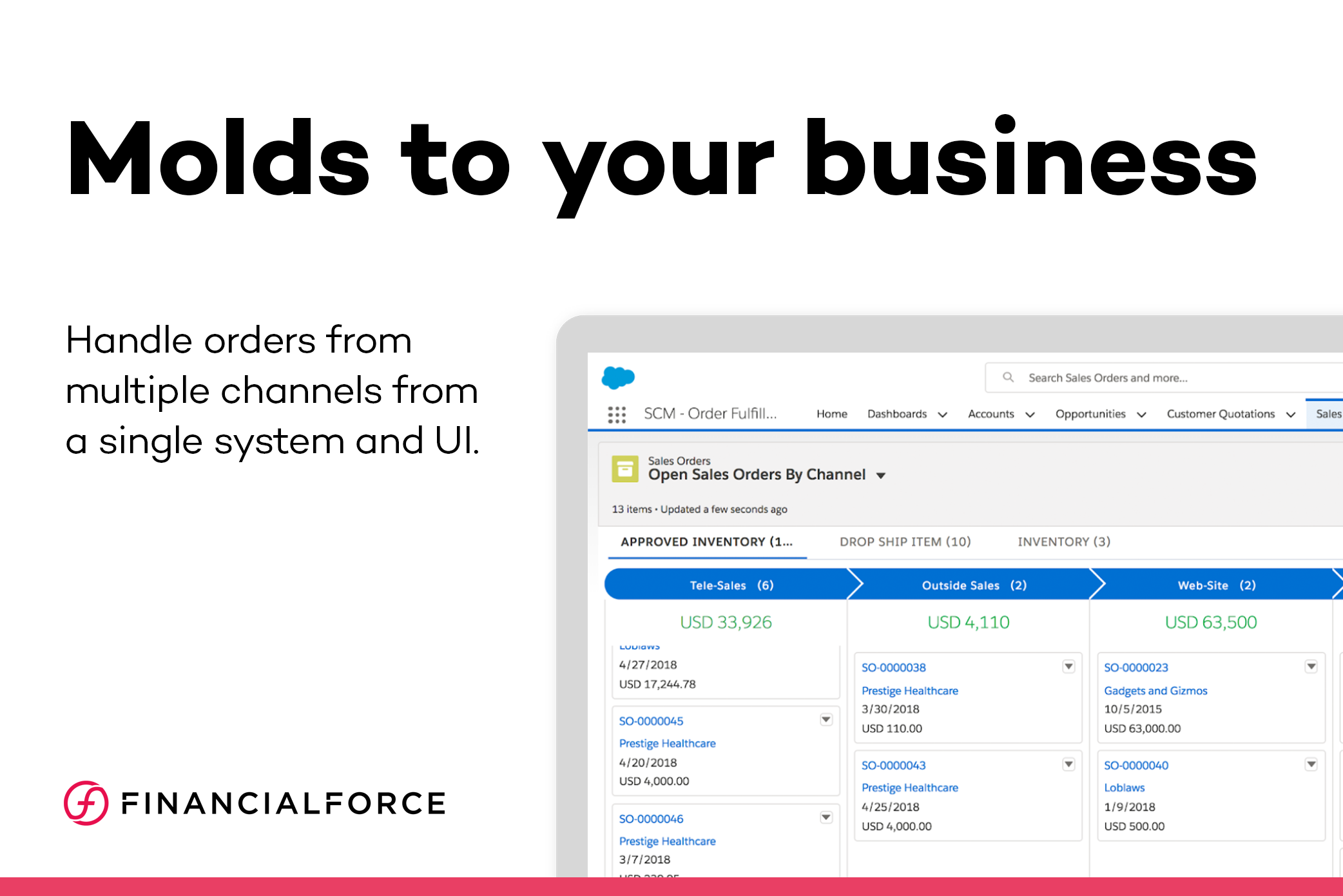 multiple channels one system