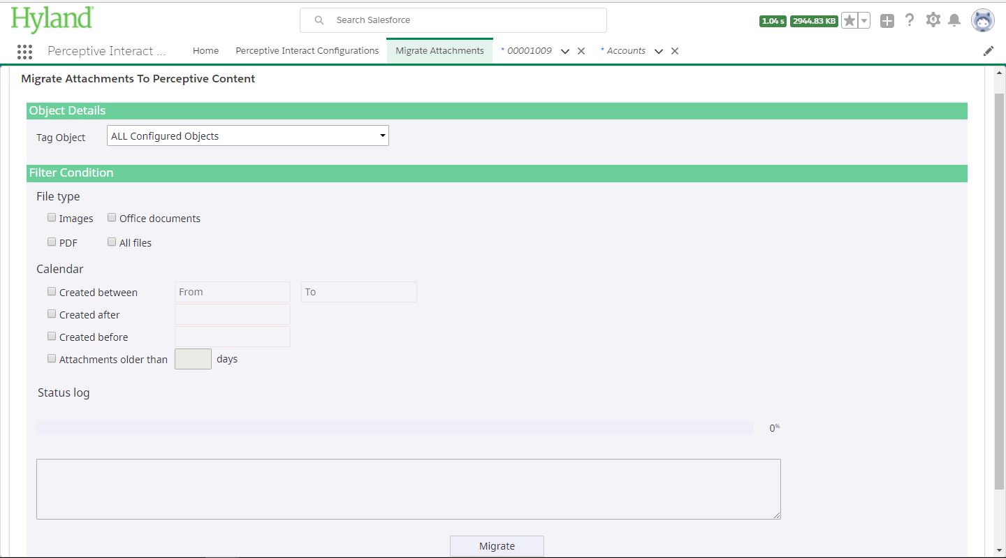 migrate salesforce attachments directly into perceptive content from ...