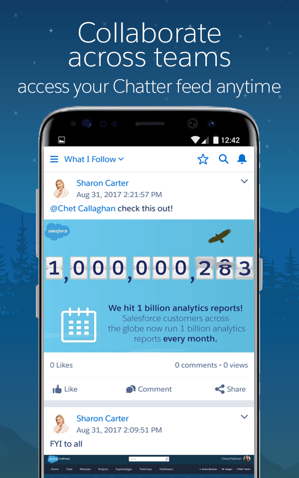 salesforce for android