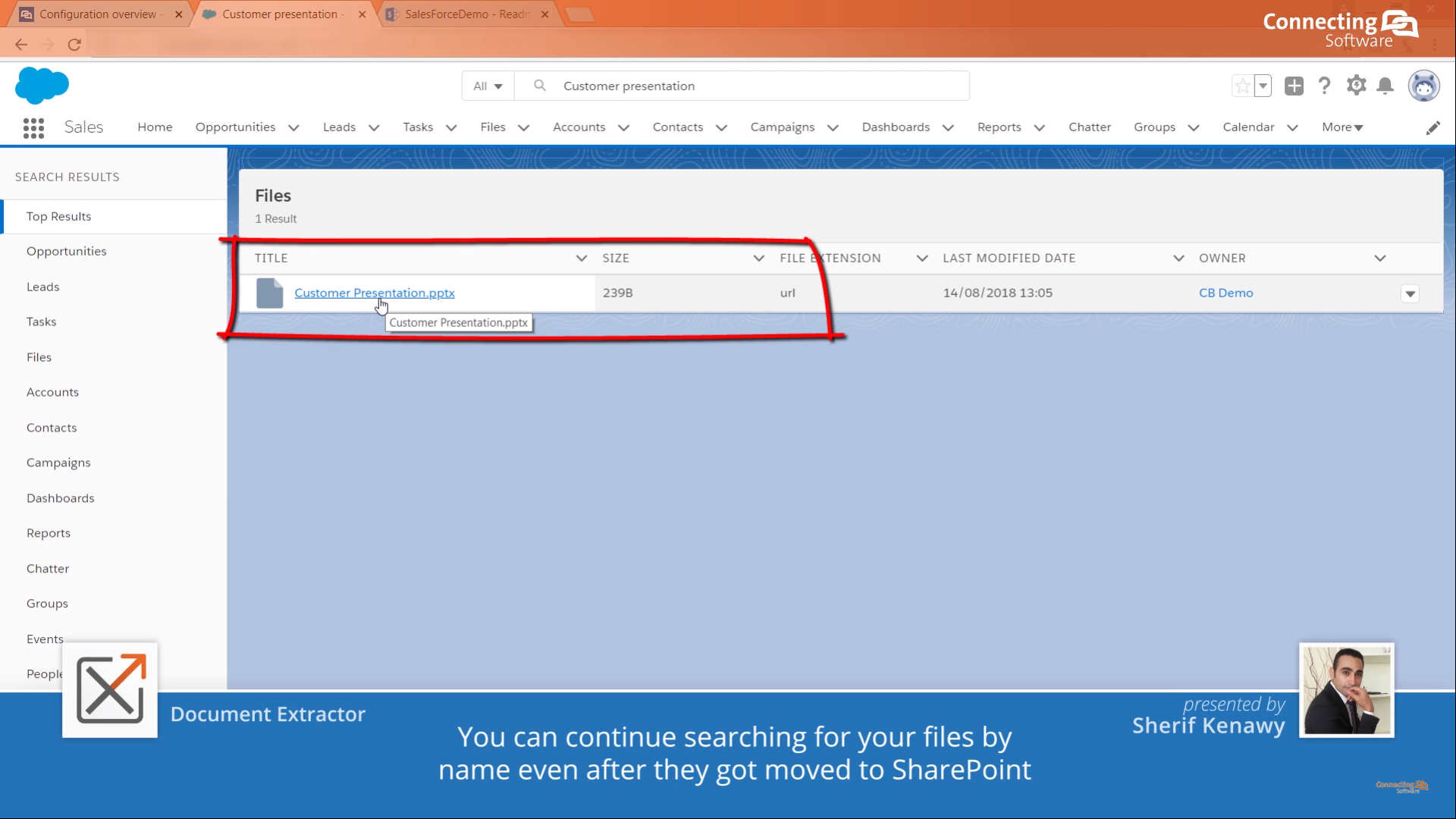 continue searching for your files by name even after saving them in sharepoint