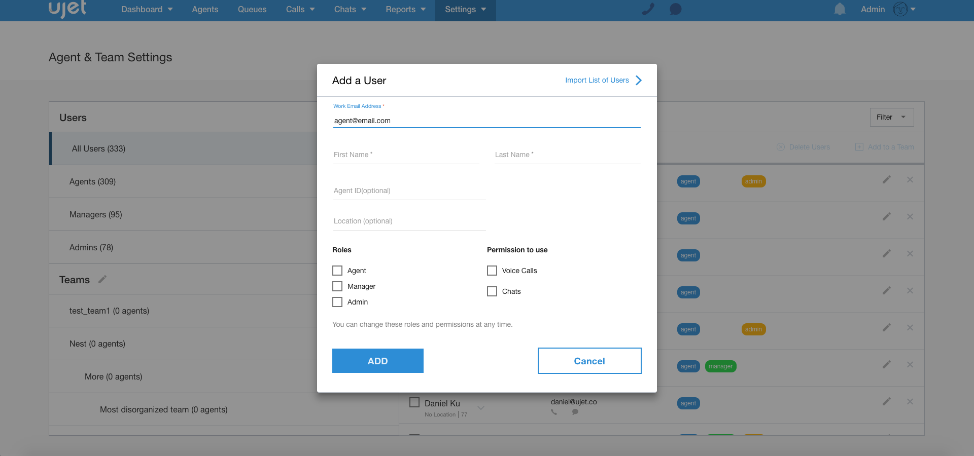 admin tasks e g adding users is easy and fast
