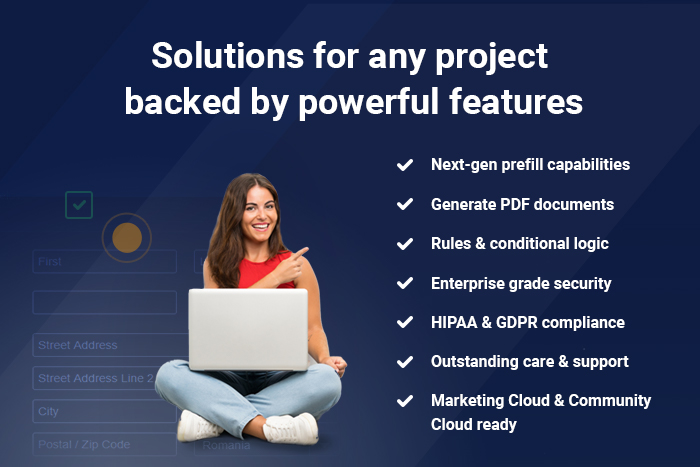 rich features allow you to build highly versatile forms