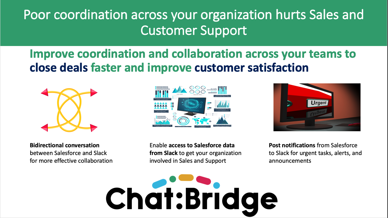 chat bridge for powerful integration between slack and salesforce