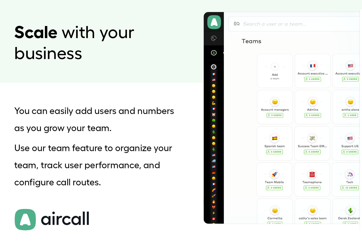 aircall grows with you