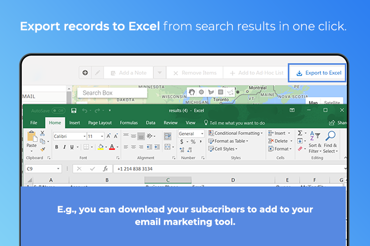 export your salesforce data to excel in one click