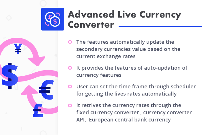Advanced live currency converter
