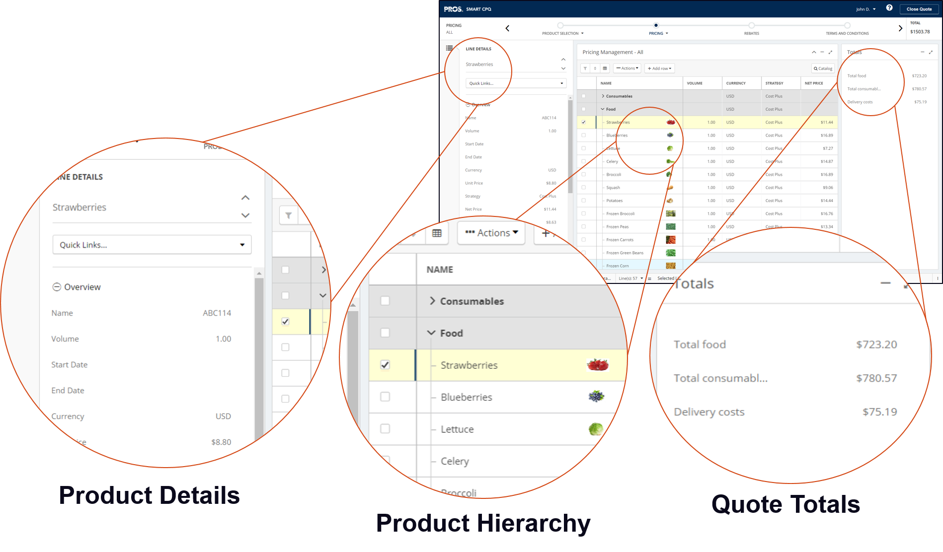 customize your quoting view