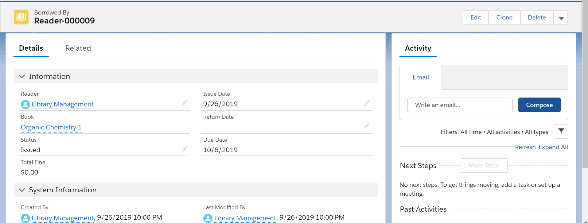 Library Management