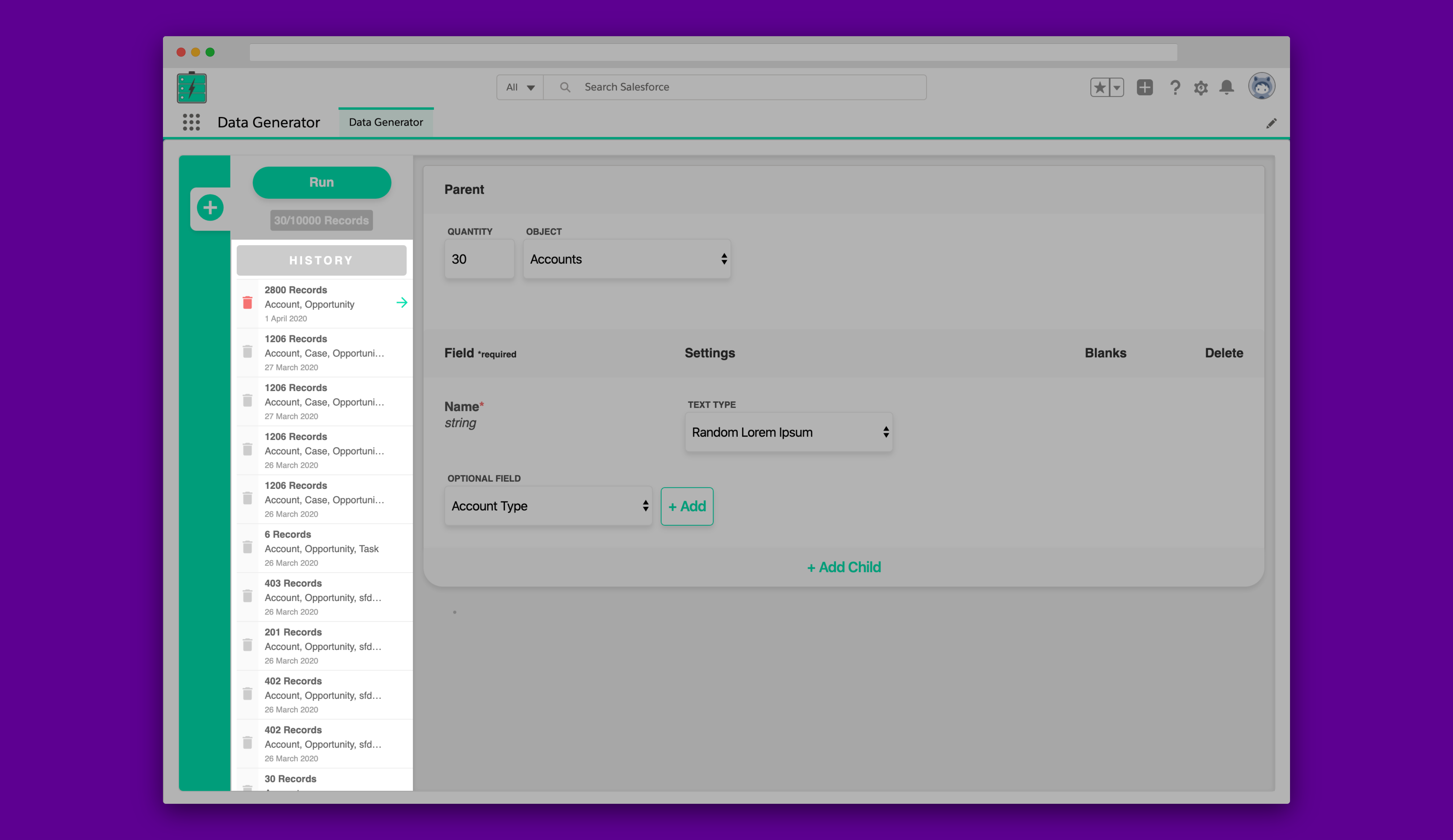 made a mistake quickly delete the records and reuse your previous ...