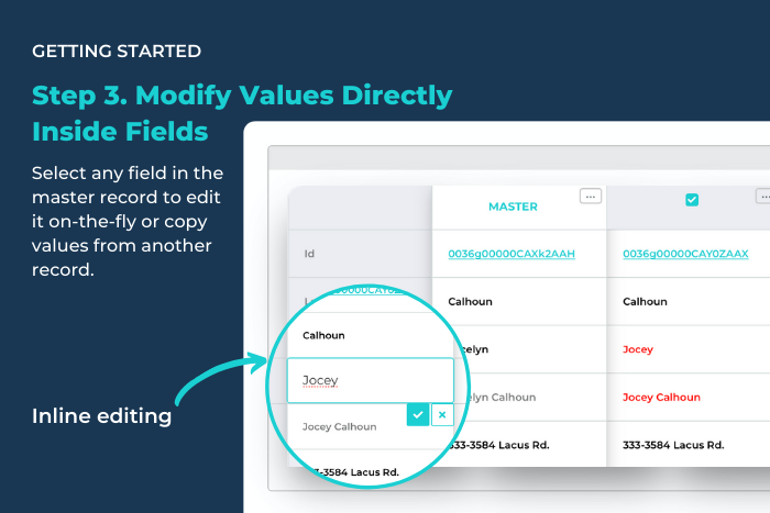 Modify Values Directly Inside Fields For Thorough Data Cleansing
