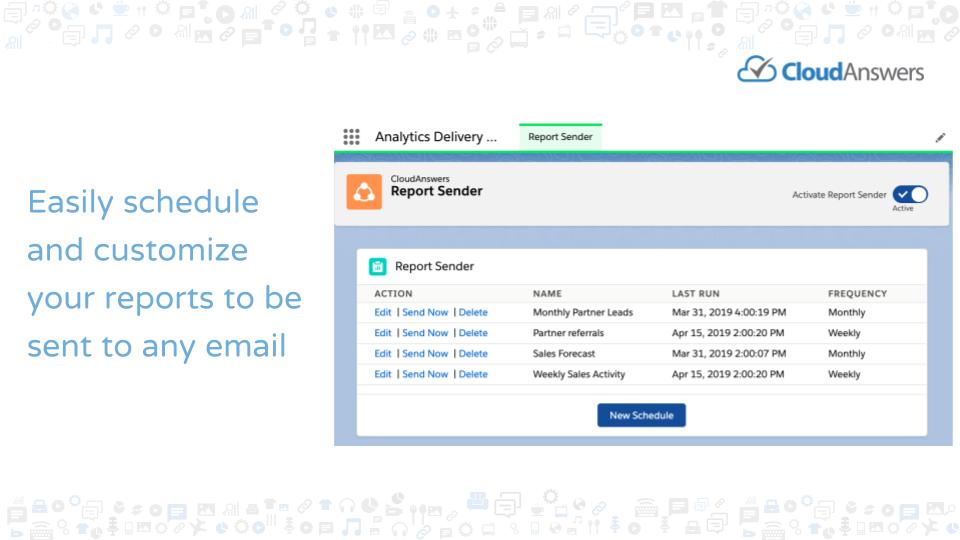 send your reports to any email address