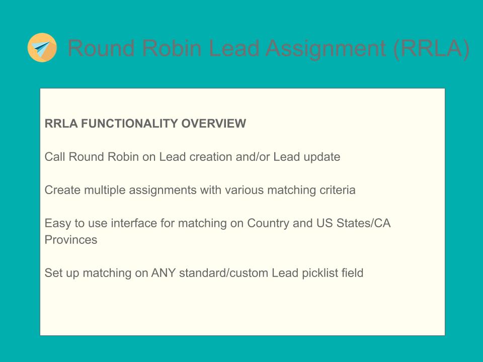 rrla functionality overview