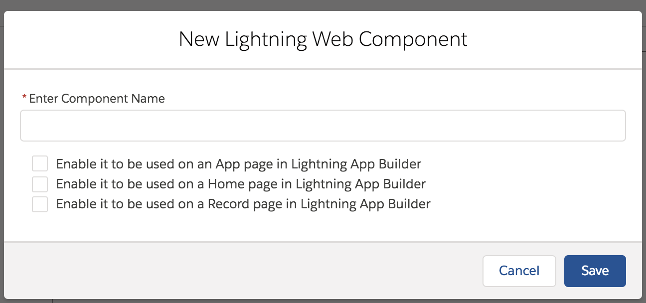LWC Developer Console