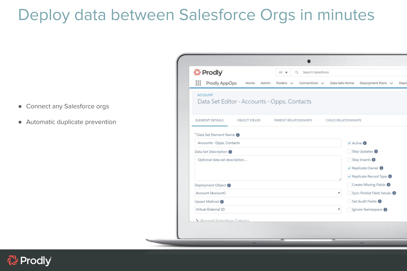 automate reference data deployments between any salesforce org