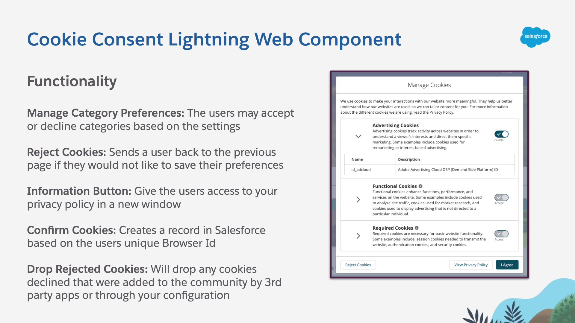 component functionality
