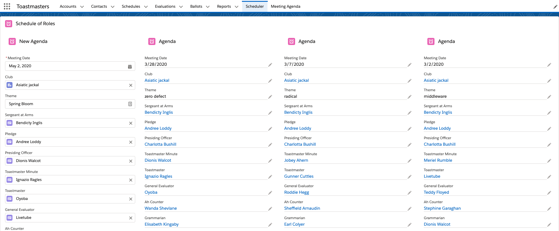 Toastmasters Table Topics Contest Evaluation Form | Cabinets Matttroy
