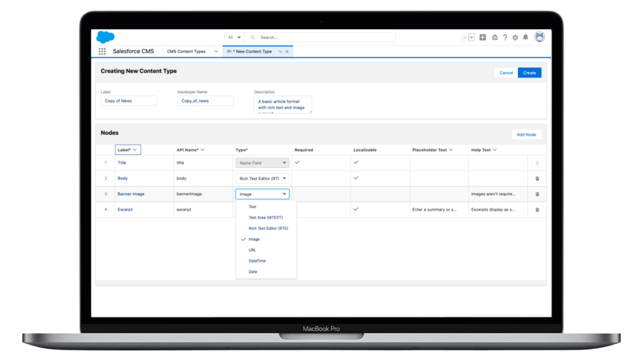 create edit and clone