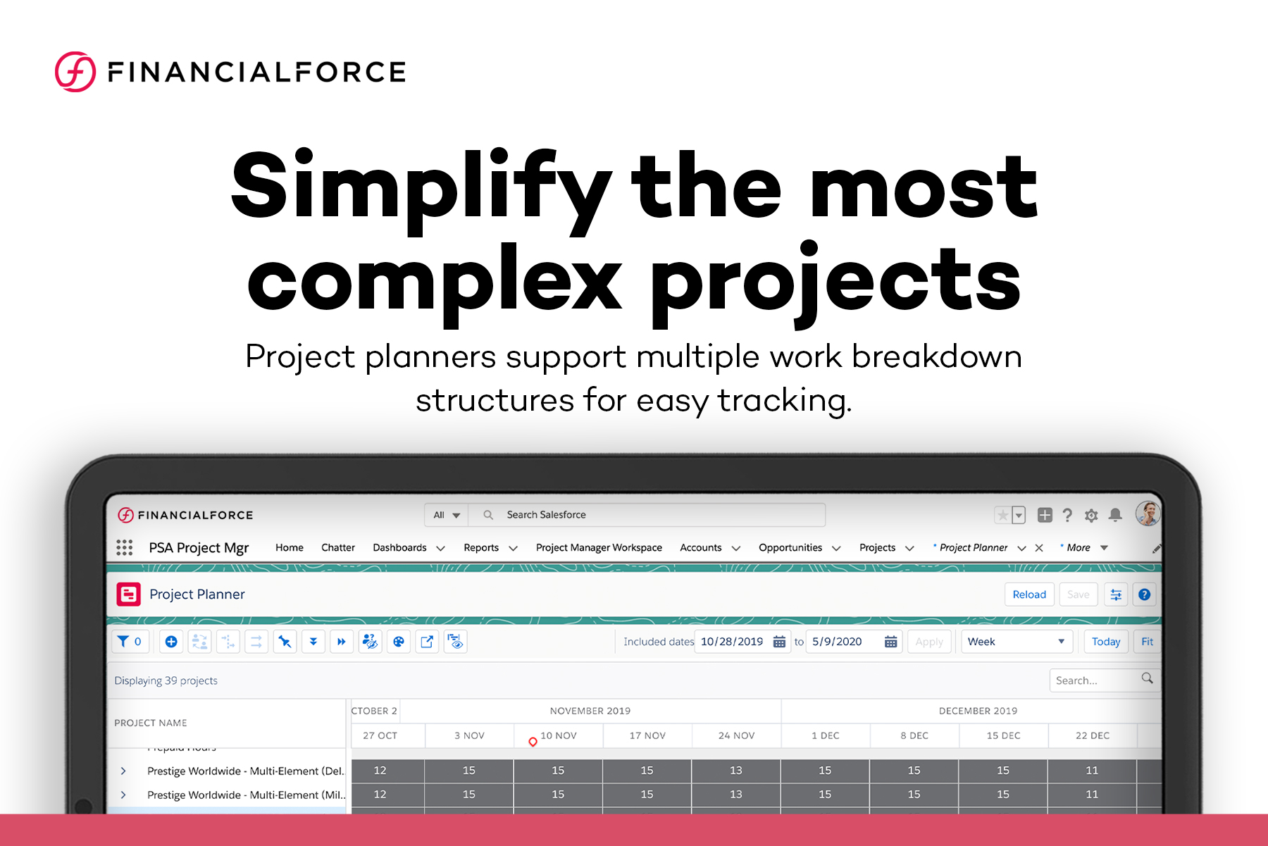 project planners support multiple work breakdown structures for easy ...