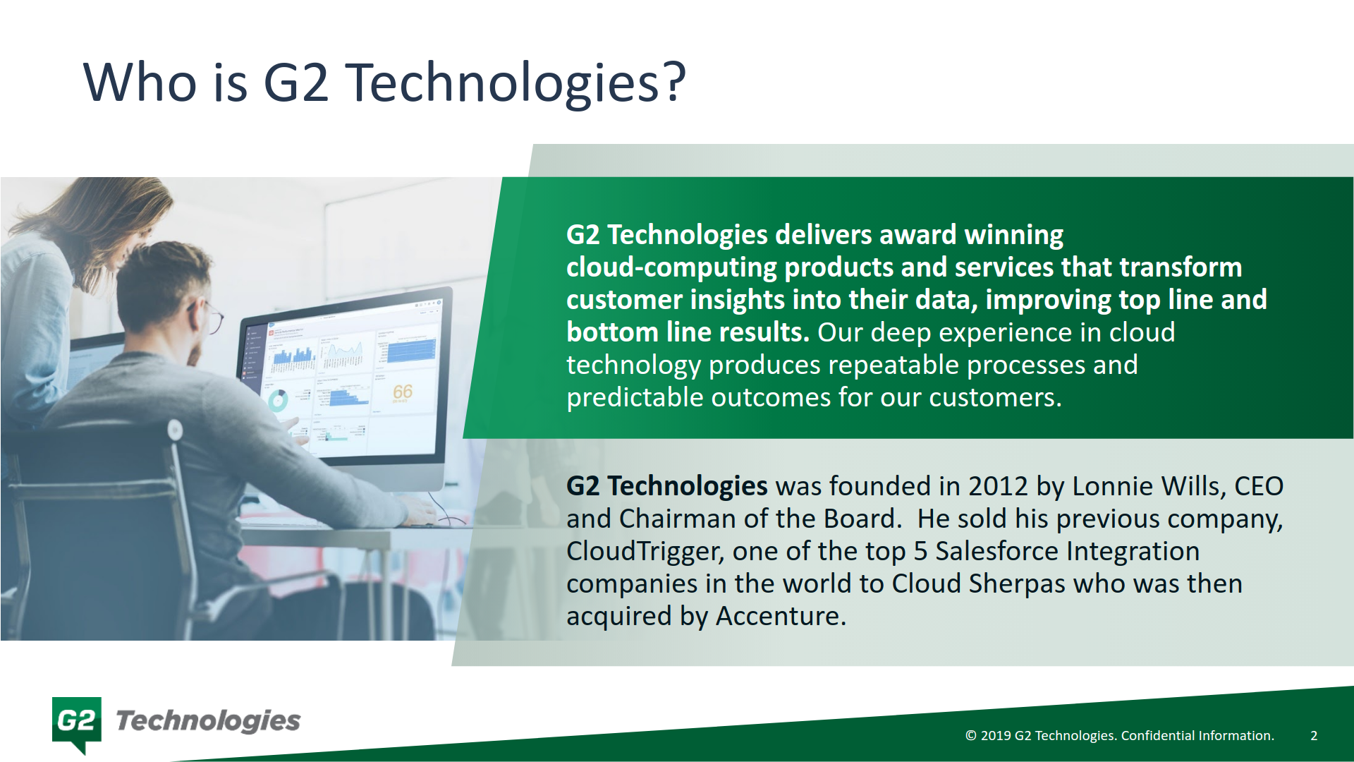g2 technologies inc