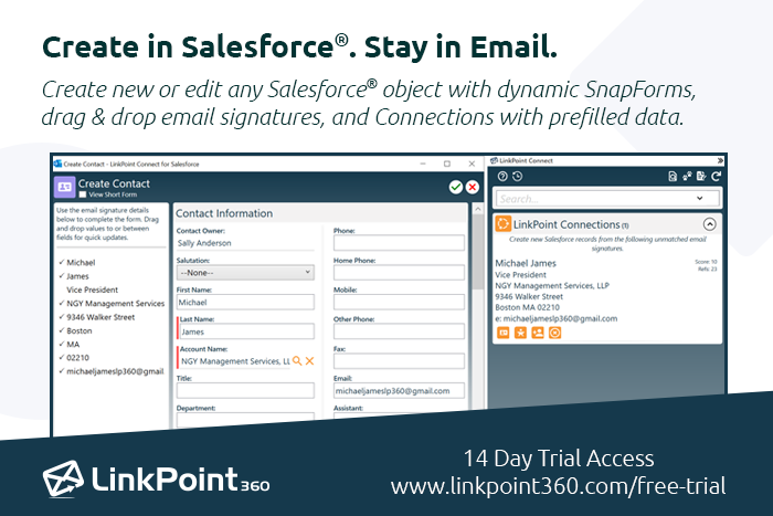 linkpoint connect for salesforce