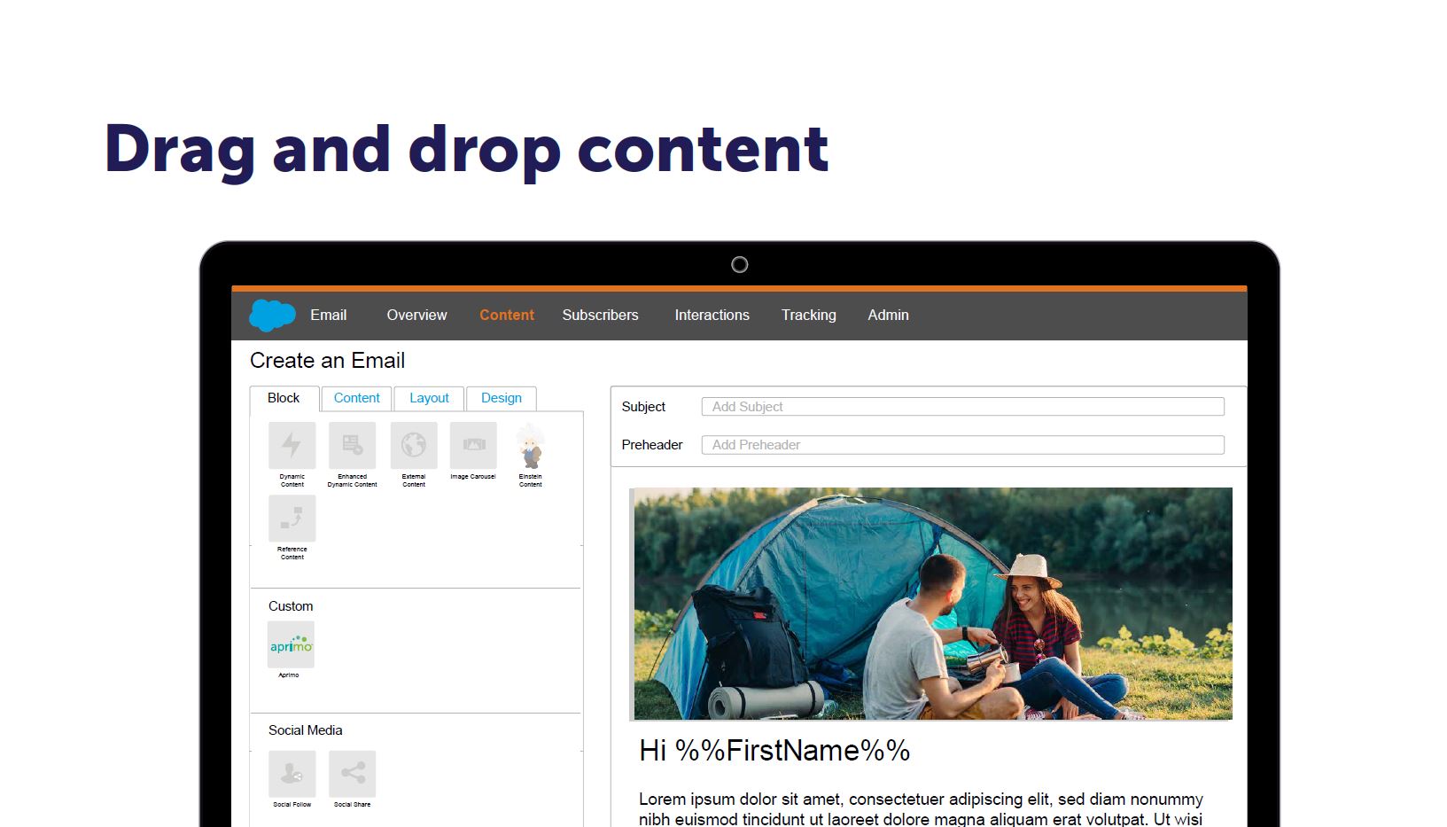 aprimo s connector works just like base content builder