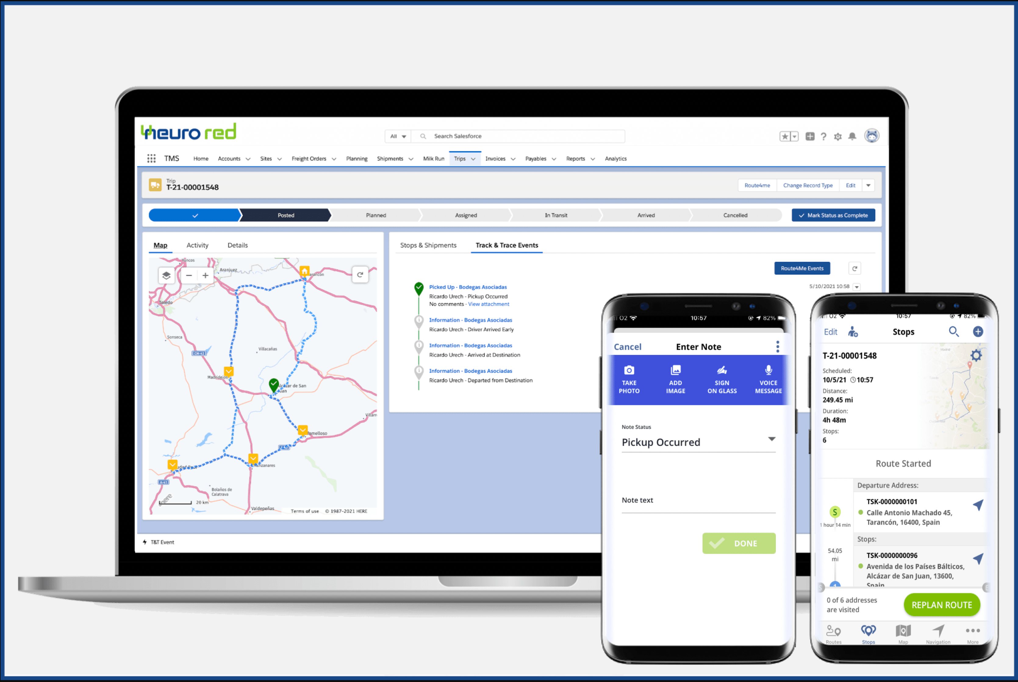 route optimization and delivery management route4me