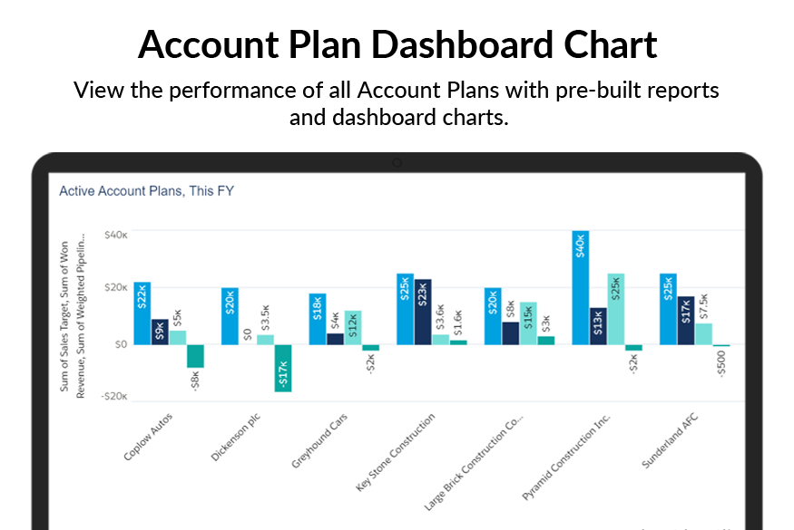 view the performance of all account plans with pre built reports and ...