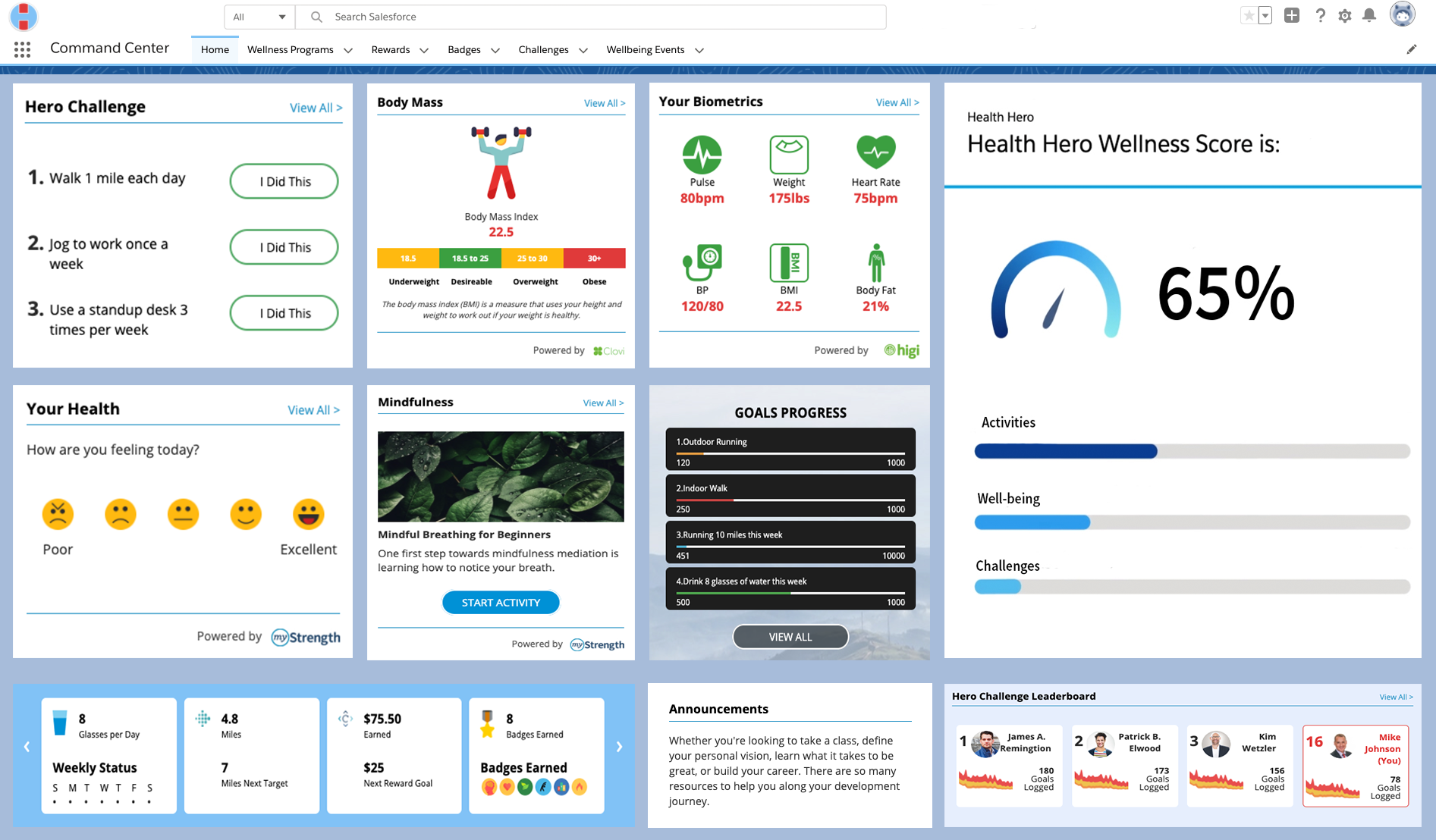 health hero command center