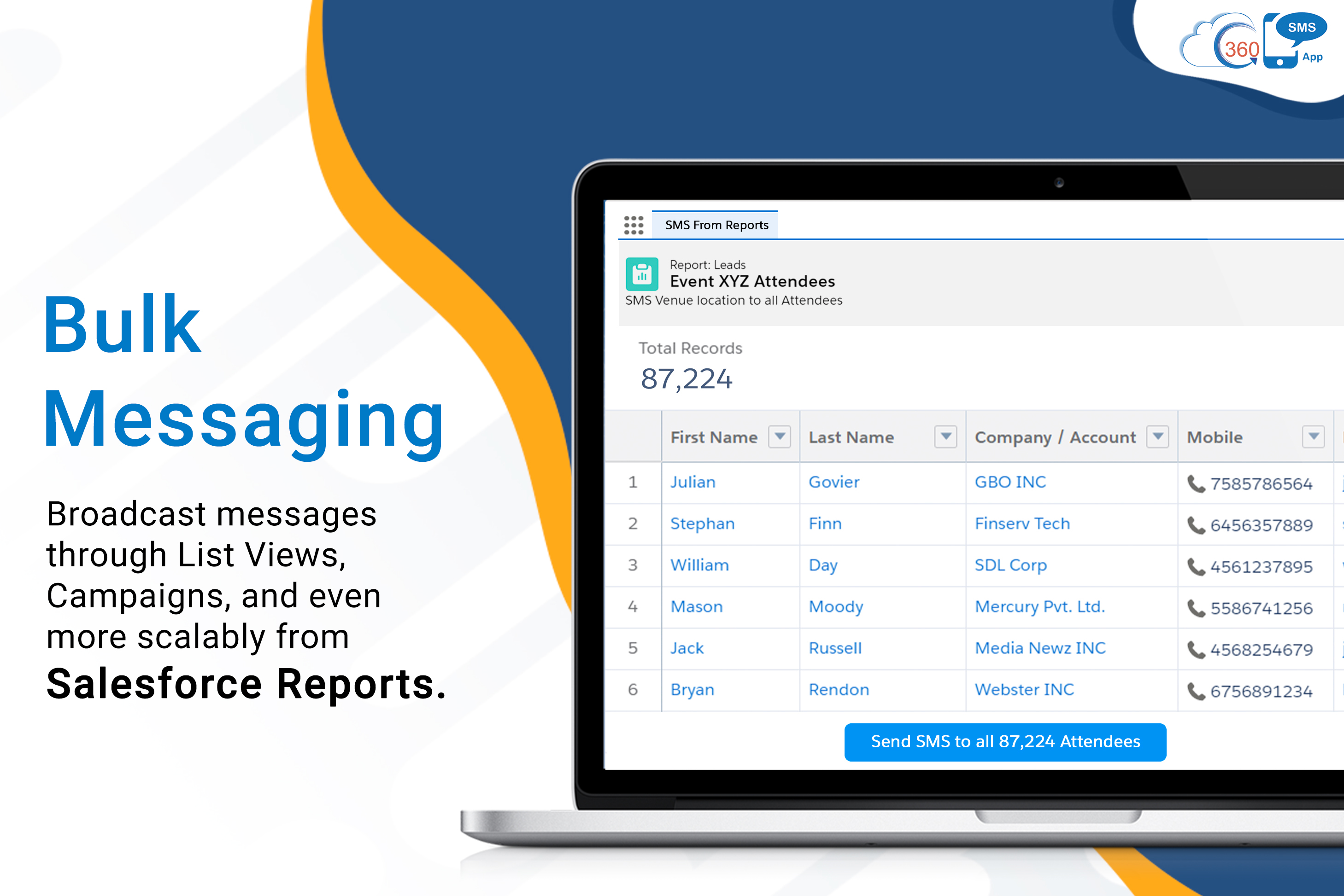 schedule and send bulk messages from any channel in few clicks