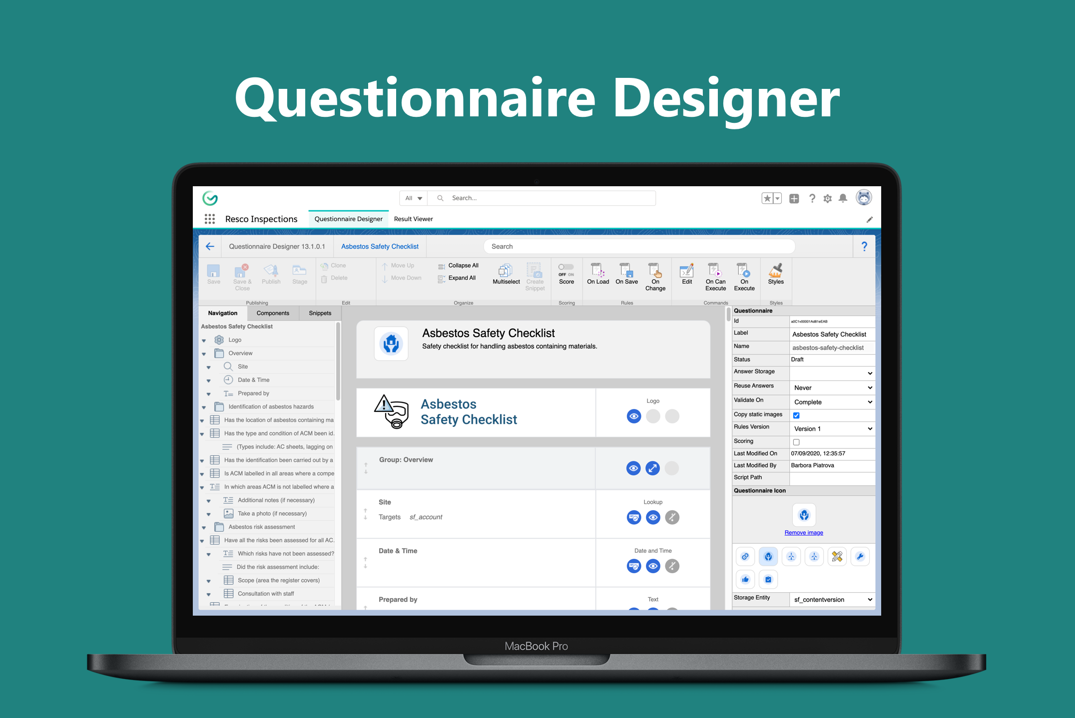 questionnaire designer checklist