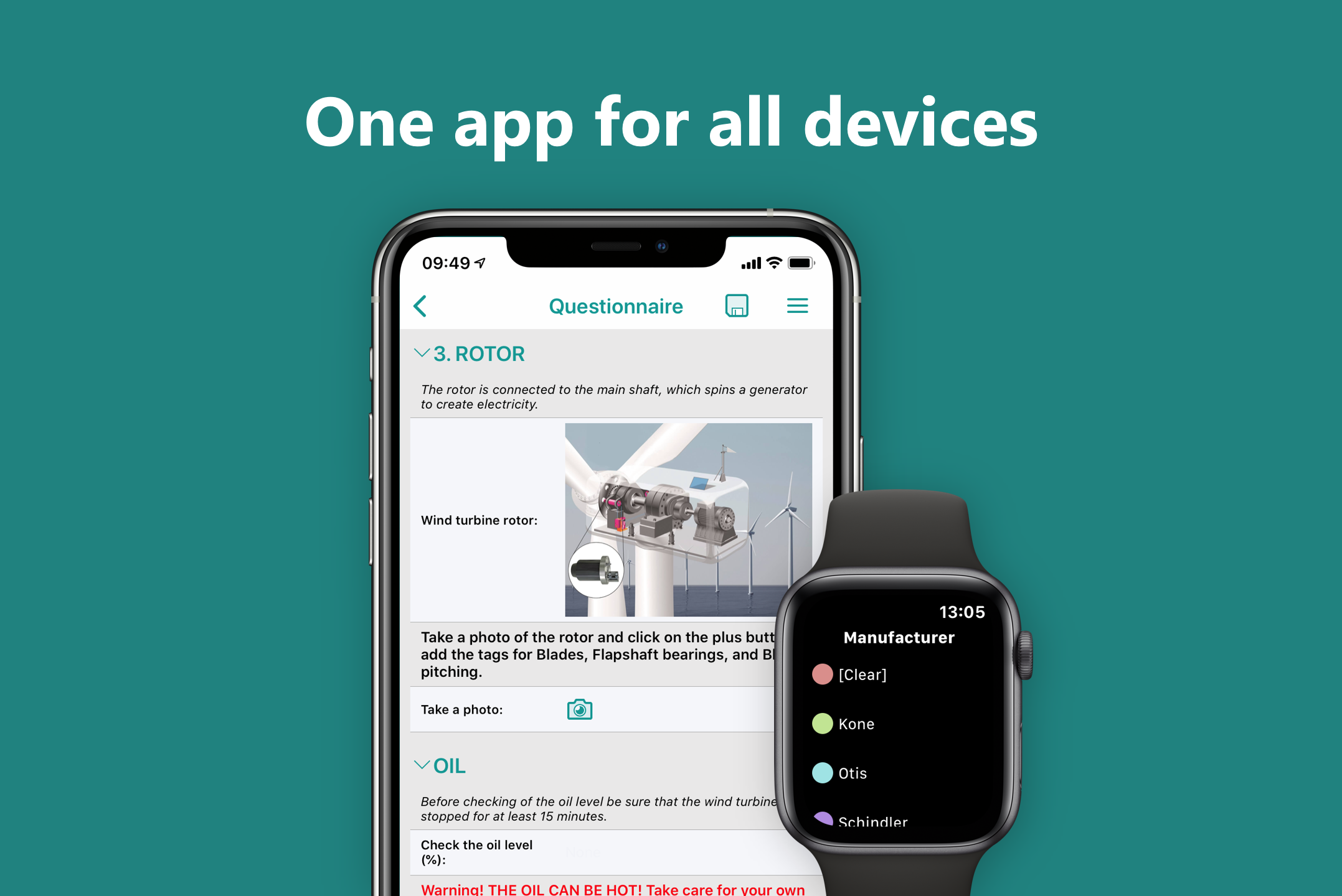 one app for all devices