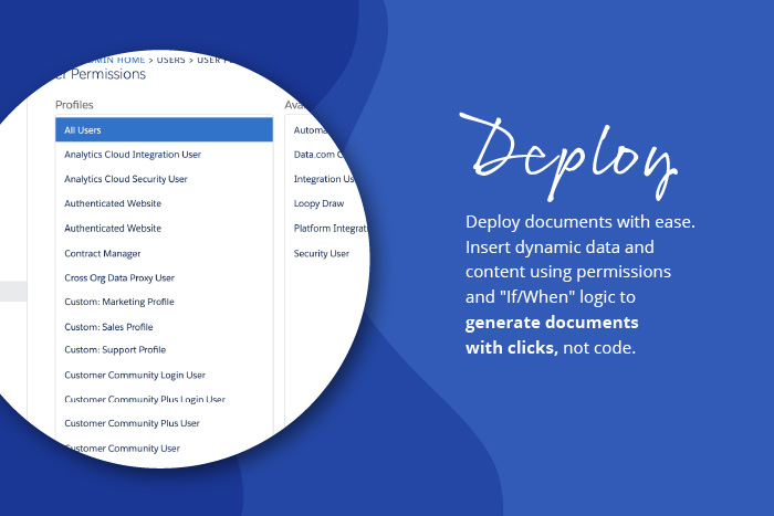 nintex docgen for salesforce no code document generation
