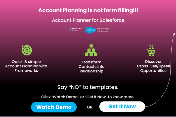 key account planner for salesforce 100 % native