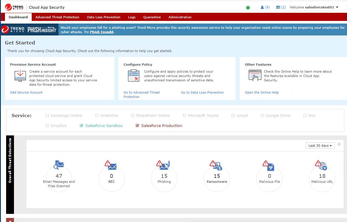 Trend Micro Cloud App Security