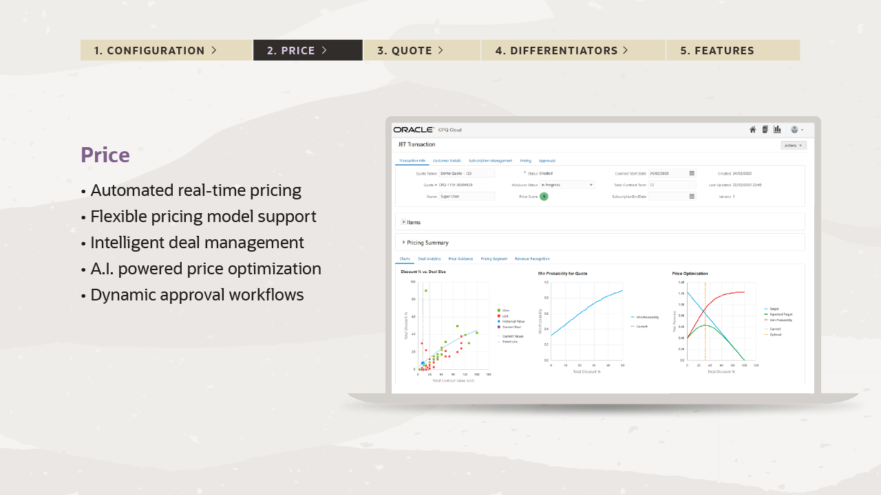 oracle cpq configure price quote