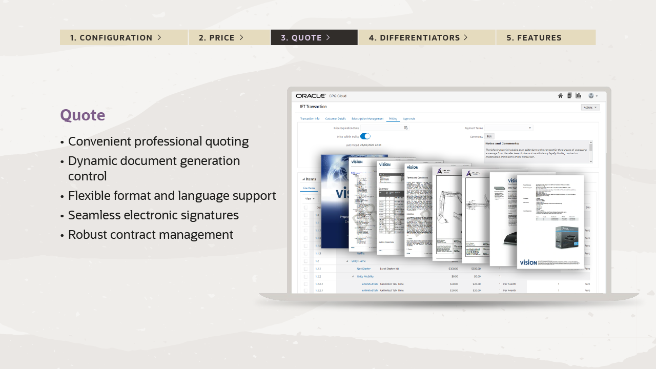 oracle cpq configure price quote