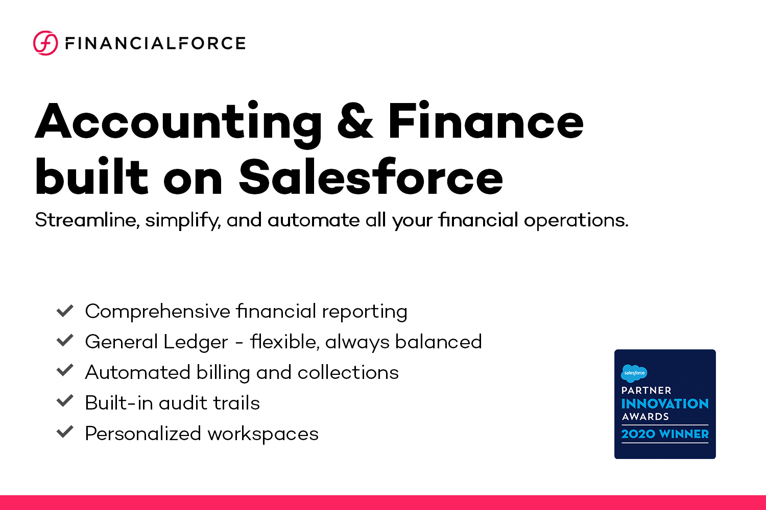 streamline simplify and automate your financials