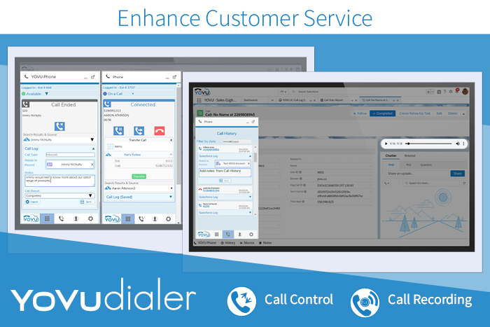 enhance customer service with in call logs and call recording