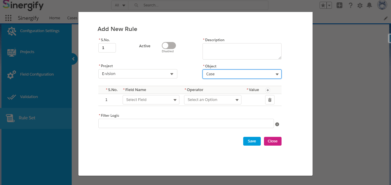 Sinergify - Connector for Salesforce with Jira