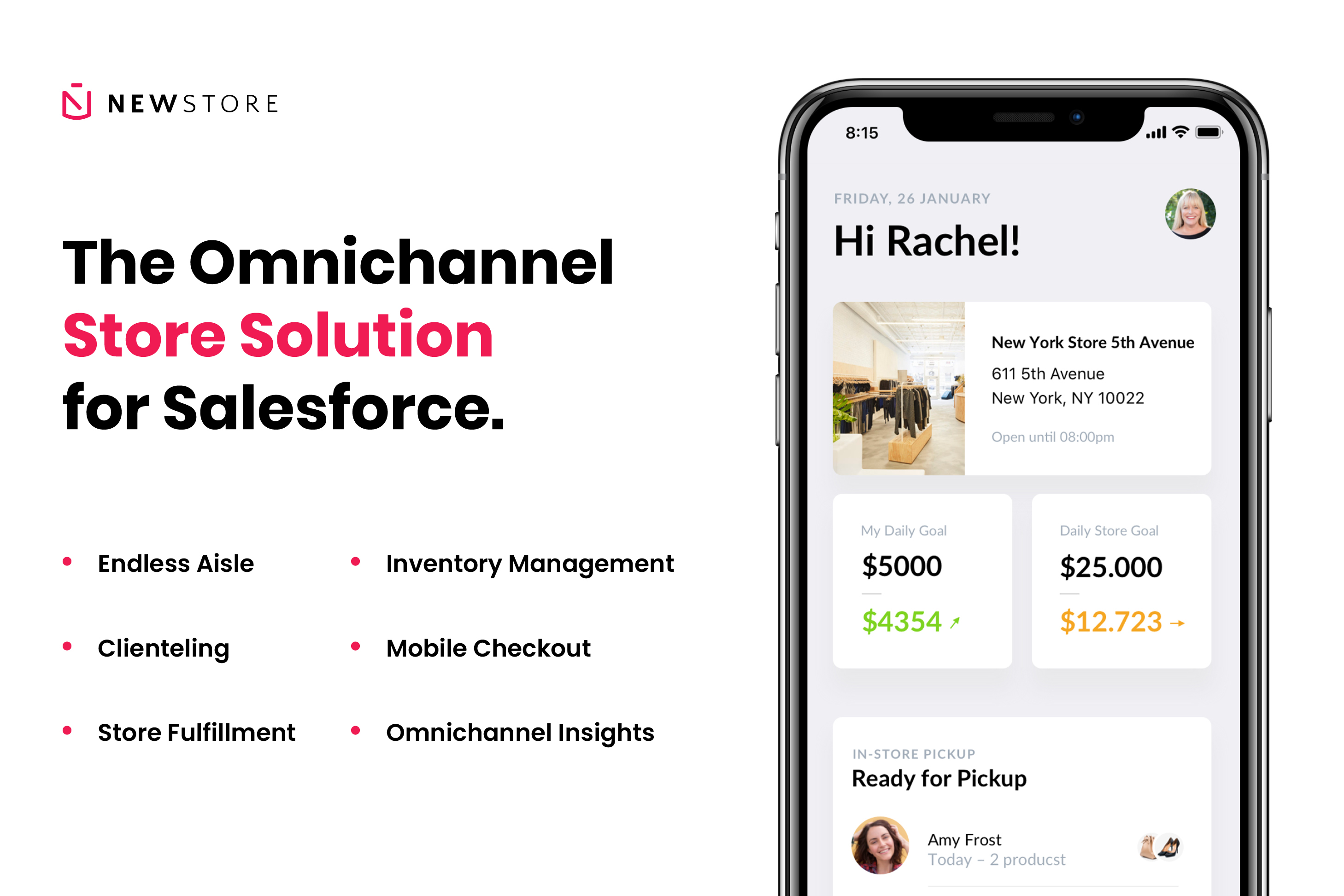 newstore pos connector for salesforce order management
